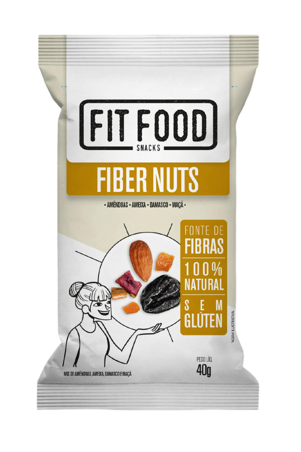 Zé Delivery - Fiber Nuts 30g FIT FOOD